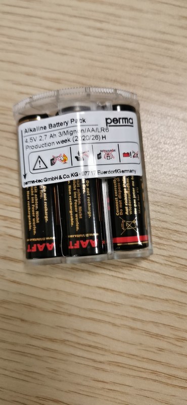 PERMA Tec Battery Packs Alkaline AA 4.5V 101351 for Star Vario Lubricators